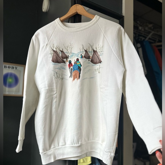 alore | Tops | Vintage Alore Indian Tribe Sweatshirt | Poshmark